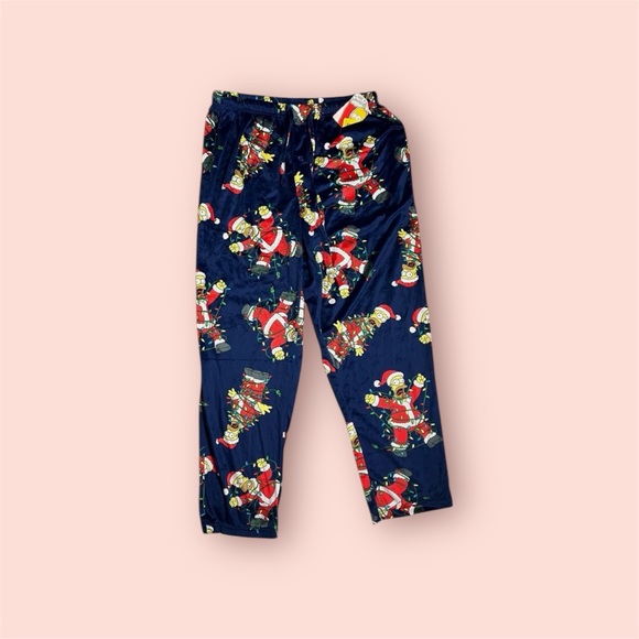 Intimates & Sleepwear | Simpsons Christmas Pajama Bottoms Large Inseam ...